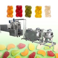 China Full Automatic Gummy Candy Making Machine 300kg/h Jelly Food Processing Line for sale