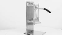China Commercial Manual Vegetable Chopper Machine with 80-100kg/Hour Capacity and 304 Stainless Steel Cutting Discs for sale