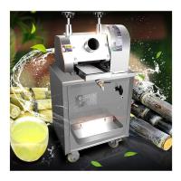 China Electric Sugarcane Juice Extractor 300kg/h 220V Commercial Sugar Cane Juicer Machine for sale