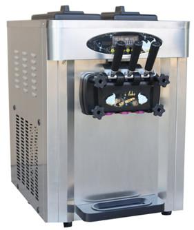 China Three Flavor Ice Cream Machine 1800W Commercial Soft Serve Maker with Toshiba Compressor for sale