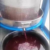 China 304 Stainless Steel Hydraulic Cold Press Juicer Machine 8L to 98L Capacity for Fruit Vegetable Wine for sale