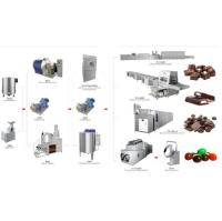 China AiHe Fully Automatic Chocolate Bar Production Line - 12-27 Moulds/Min Capacity, 26KW Power, 304 Stainless Steel for sale