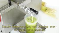 China Commercial Electric Sugar Cane Juicer Machine 1100W 220V Stainless Steel for sale