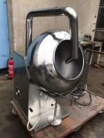 China 800mm Sugar Coated Almonds Machine - Automatic Chocolate Coating Pan with 30-50kg Capacity and 1.1kW Motor for sale