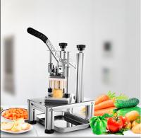 China Portable Sweet Potato Fry Cutter 304 Stainless Steel Vegetable Slicer 3.6KG French Fries Chopper for sale
