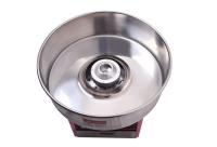 China Commercial Electric Cotton Candy Machine 1.08kW 1.8kg/hr Capacity with 520mm Stainless Steel Bowl for sale