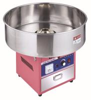 China Commercial Electric Cotton Candy Machine 1.08kW 1.8kg/hr Capacity with 520mm Stainless Steel Bowl for sale