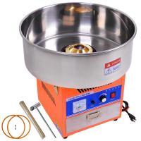 China Commercial Electric Cotton Candy Machine 1.08kW 1.8kg/hr Capacity with 520mm Stainless Steel Bowl for sale
