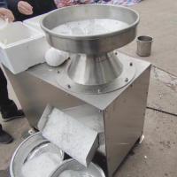 China 304 Stainless Steel Electric Coconut Meat Grinder 500kg/h 3kw Commercial Grating Machine for sale