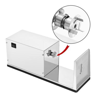 China Electric Spiral Potato Slicer 220V Stainless Steel Twisted Chip Cutter 4kg for sale