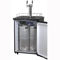China Commercial Beer Dispenser Machine 600x600x890mm Air Cooled Kegarator 220V 50Hz for sale