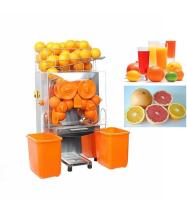 China Cold Press   Industrial Fresh Orange Juice Machine Extractor Lemon Slow Squeezer Peel for sale