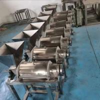 China Stainless Steel Fruit Vegetable Spiral Juicer 0.5T-1.5T Capacity Juice Extractor Machine for sale