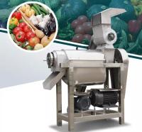 China Stainless Steel Fruit Vegetable Spiral Juicer 0.5T-1.5T Capacity Juice Extractor Machine for sale