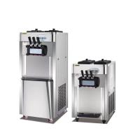 China Commercial Three Flavor Soft Serve Ice Cream Machine 16-38L/H 220V Stainless Steel for sale
