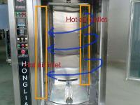 China 32-Tray Rotating Bread Oven Stainless Steel Gas Electric 50kW 380V Industrial Baking Equipment for sale