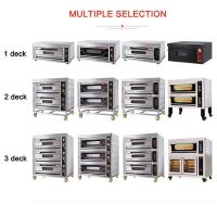 China Electric Commercial Oven for Bakery Pizza Restaurant 1 Deck 2 Trays 6.6KW 220V for sale