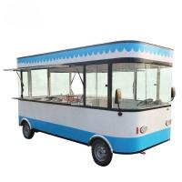 China Custom Electric Food Truck 3.5m Stainless Steel Mobile Kitchen for Sale for sale