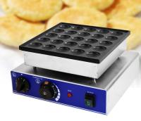 China Commercial 25 Hole Electric Mini Pancake Machine 850W Stainless Steel Non Stick Muffin Maker for sale
