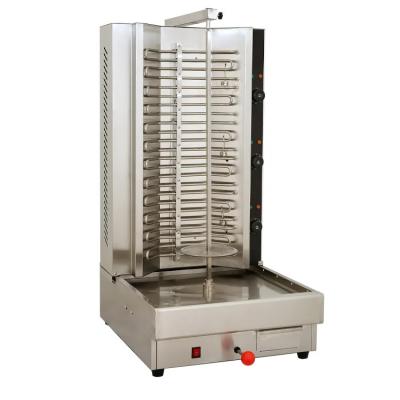 China Electric Doner Kebab Machine 520x640x1040mm 30kg Commercial Catering Equipment with 50-300°C Temperature Control for sale