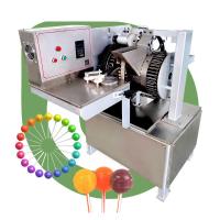China Hard Candy Lollipop Making Machine 400 Model 220V 600-800pcs/min Production Line for sale
