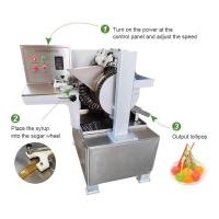 China Hard Candy Lollipop Making Machine 400 Model 220V 600-800pcs/min Production Line for sale