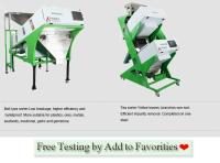 China Optical Millet Seeds Sorter Quinoa Color Sorter Machine 220V 50HZ with 1.2-16 t/h Output Capacity for sale
