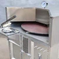 China Automatic Small Rotary Pita Bread Oven 860x860x1080mm 85kg Stainless Steel Bakery Machine for sale