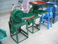 China Commercial Grain Corn Grinder Machine 250kg/h Capacity 3-5kW Industrial Mill for Rice & Millet for sale