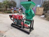 China Commercial Grain Corn Grinder Machine 250kg/h Capacity 3-5kW Industrial Mill for Rice & Millet for sale