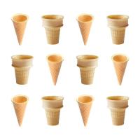 China Commercial Ice Cream Cone Machine 30pcs/min 3.6kW 80kg Stainless Steel for sale