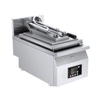 China Double Cylinder Fried Dumpling Machine 220V 3000W Stainless Steel Industrial Automatic Gyoza Maker for sale