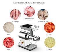 China Commercial Electric Meat Mincer Mixer 180kg/H Capacity with 950W Motor and Stainless Steel Construction for sale