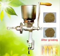 China Hand Operated Cast Iron Grain Mill Coffee Corn Grinder 500 150 for Household Business for sale