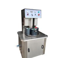 China High Efficiency Semi-Automatic Vacuum Capping Machine 1.5KW 10-15 Bottles/Minute with PLC Control for sale