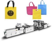 China Automatic Non-Woven T-Shirt Bag Making Machine 20-120 PCS/Minute with 550-1300mm Material Width for sale