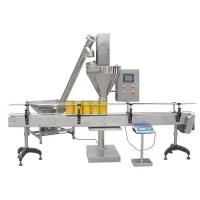 China Automatic Auger Screw Filling Machine for Powder Products 1-5000g Capacity with 10-45 Bags/Min Speed for sale