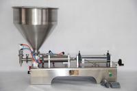 China Semi-Automatic Pneumatic Paste Filling Machine 5-100ml Capacity 220V Stainless Steel Construction for sale