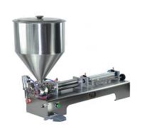 China Semi-Automatic Pneumatic Paste Filling Machine 5-100ml Capacity 220V Stainless Steel Construction for sale
