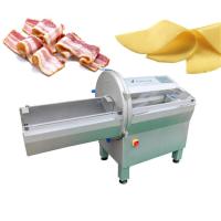 China Industrial Electric Meat Slicer 210 Slices/Min with SUS304 Stainless Steel Construction and 380V Power for sale