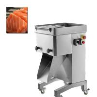 China 304 Stainless Steel Industrial Meat Slicer 200kg/h Capacity 550W Motor for Processing Enterprises for sale