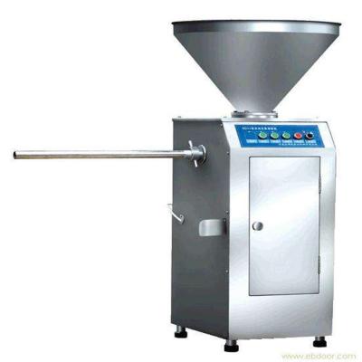 China Automatic Sausage Filling Machine 60L Hopper 100-500kg/h Pneumatic Enema Machine for sale