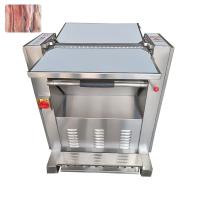 China Stainless Steel Pork Skin Peeling Machine 500mm Width 0.5-6mm Thickness Adjustable for sale