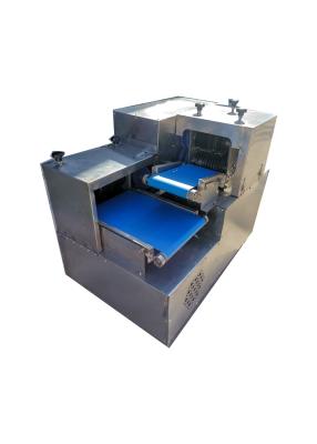 China Stainless Steel Meat Cube Cutting Machine 400-600kg/h 220V for Frozen Meat for sale
