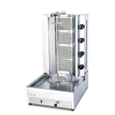 China Gas Kebab Machine 39000 BTU 15-20 kg Capacity with Flameout Protection for sale
