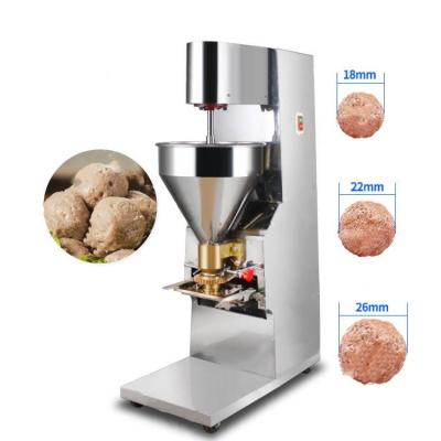 China Commercial Meatball Forming Machine 200-300 kg/h Adjustable 15-30mm Ball Size for Restaurant for sale