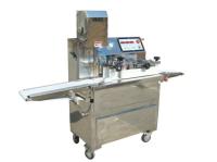 China Automatic Chocolate Cookie Machine with Dual Filling - 70-100pcs/min Capacity, 15-150g Weight Range for sale