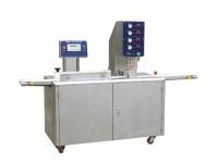 China Automatic Chocolate Cookie Machine with Dual Filling - 70-100pcs/min Capacity, 15-150g Weight Range for sale