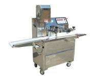 China Automatic Chocolate Cookie Machine with Dual Filling - 70-100pcs/min Capacity, 15-150g Weight Range for sale