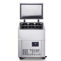 China Commercial Cylindrical Ice Making Machine 1.5kW with 220V/50HZ for 6-15 Block Production for sale
